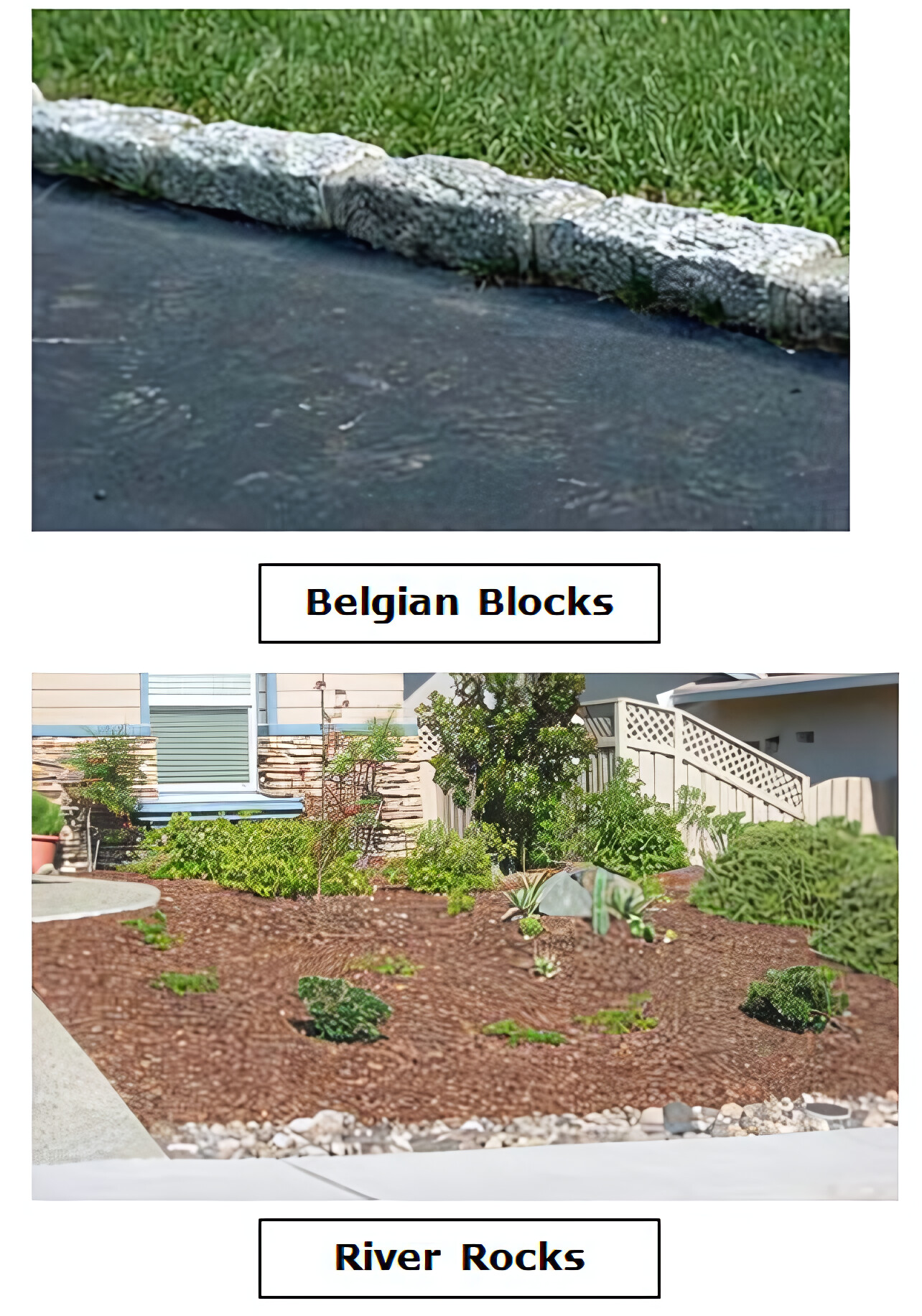EP Henry concrete borders and edging, Hard Sturdy Plastic Edging ...